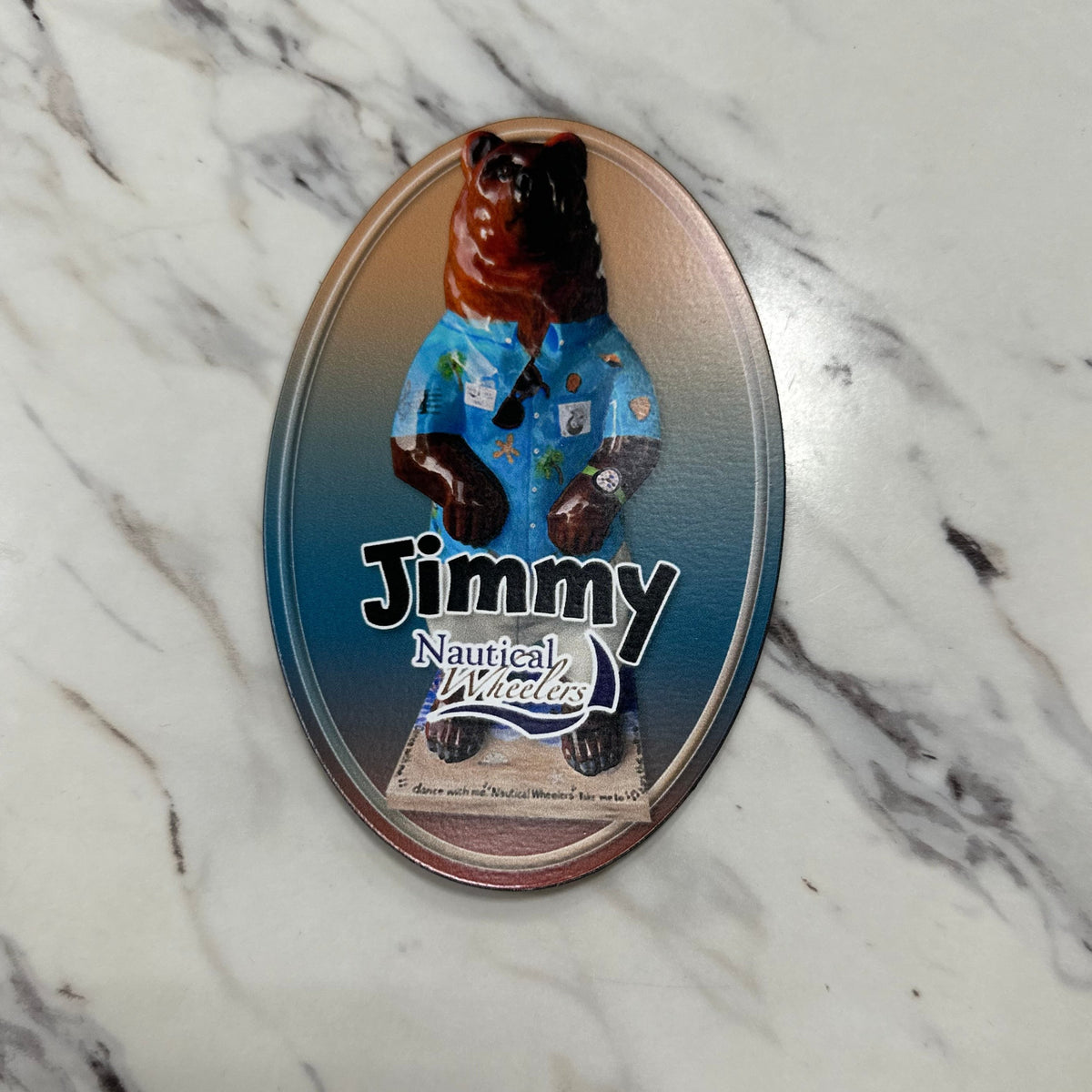 Jimmy Bear Magnet – Nautical Wheelers Oriental & New Bern